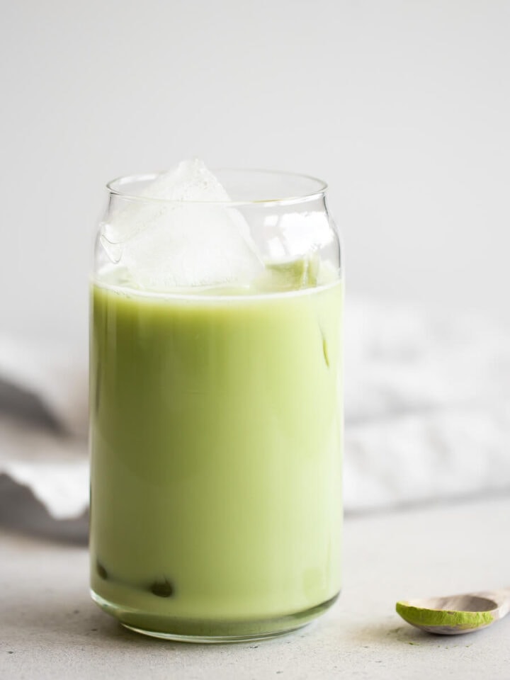 Iced Matcha Green Tea Latte Recipe - Real and Vibrant