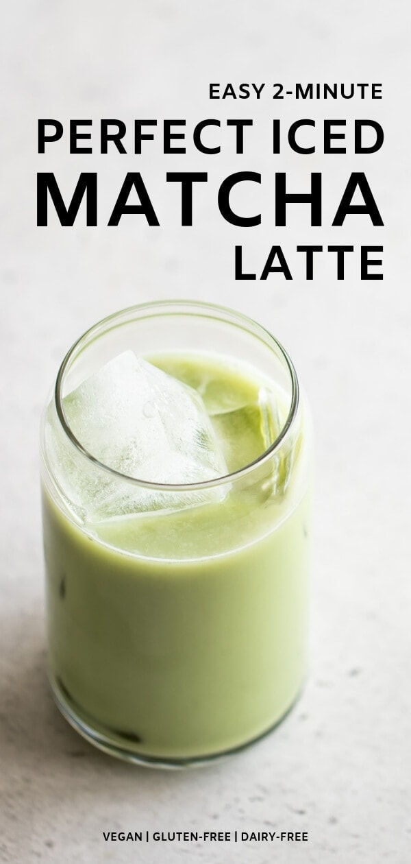 Iced Matcha Green Tea Latte Recipe - Real + Vibrant