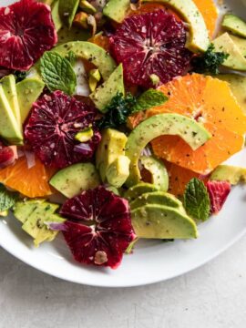 Citrus Avocado Salad (Vegan, Gluten-Free) - Real and Vibrant