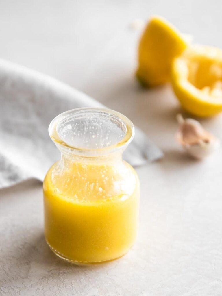 Lemon Vinaigrette Recipe - Lemon Salad Dressing - Real + Vibrant