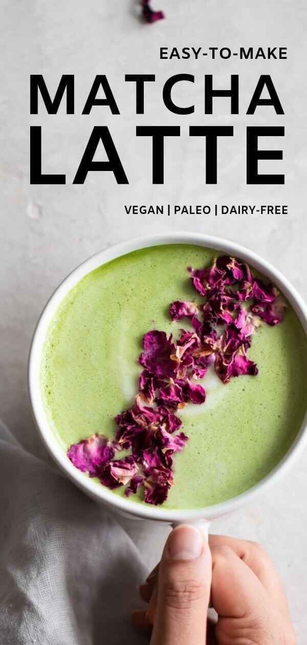 Matcha Latte Recipe - No Whisk Needed! - Real + Vibrant