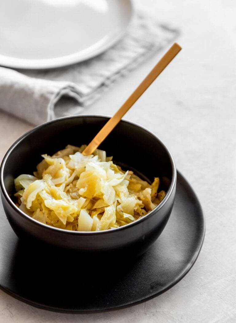 Instant Pot Cabbage Recipe (Easy + 4 Ingredients!) - Real and Vibrant