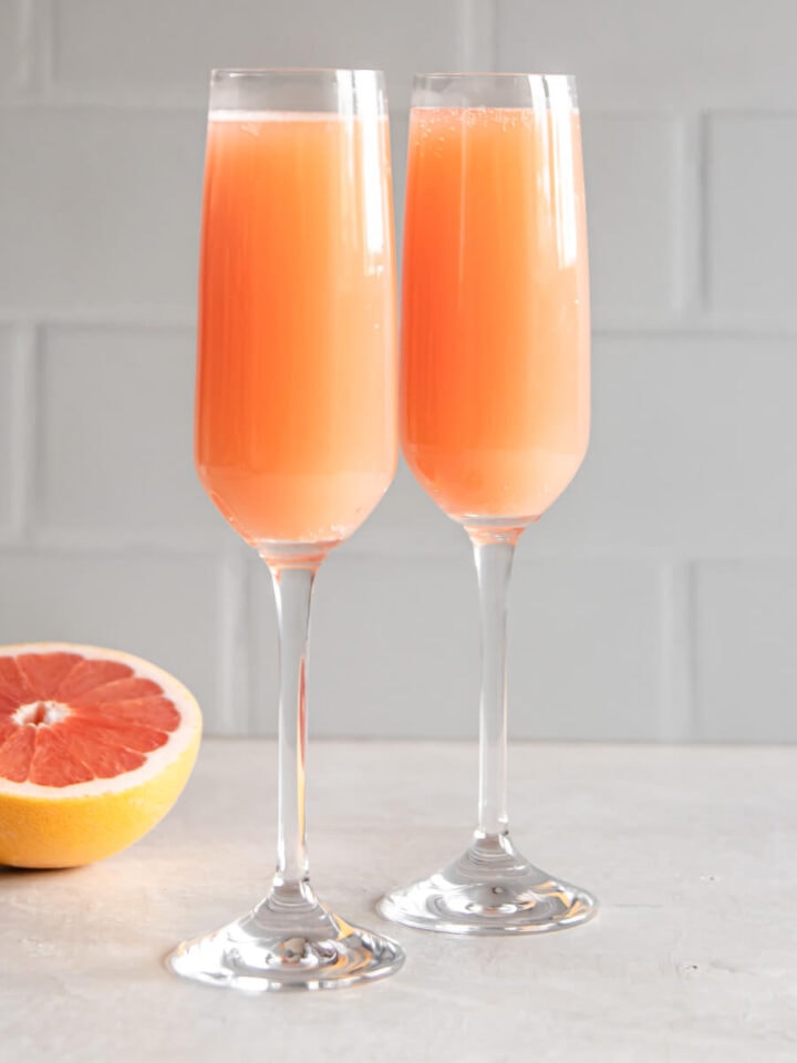 Grapefruit Mimosa - Real and Vibrant