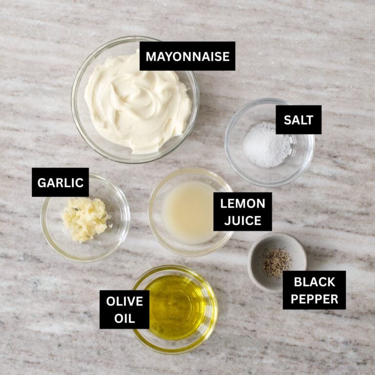Easy Garlic Mayonnaise Recipe