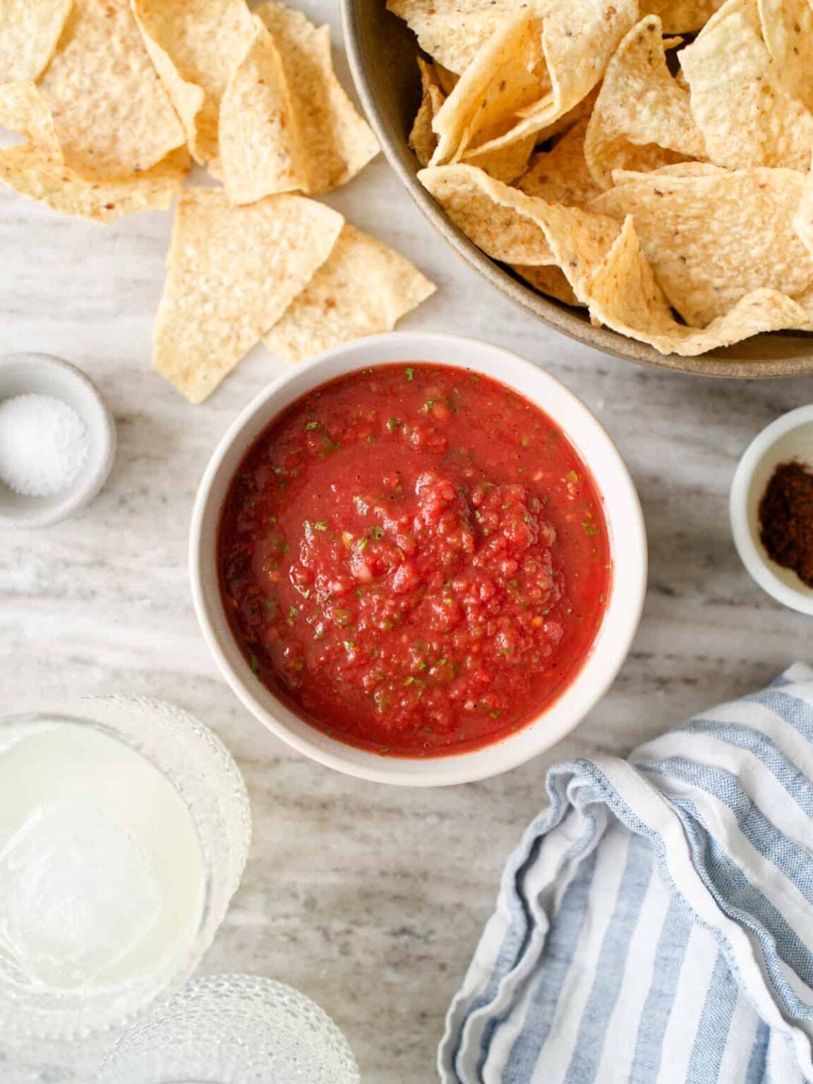 Easy Homemade Salsa With Canned Tomatoes