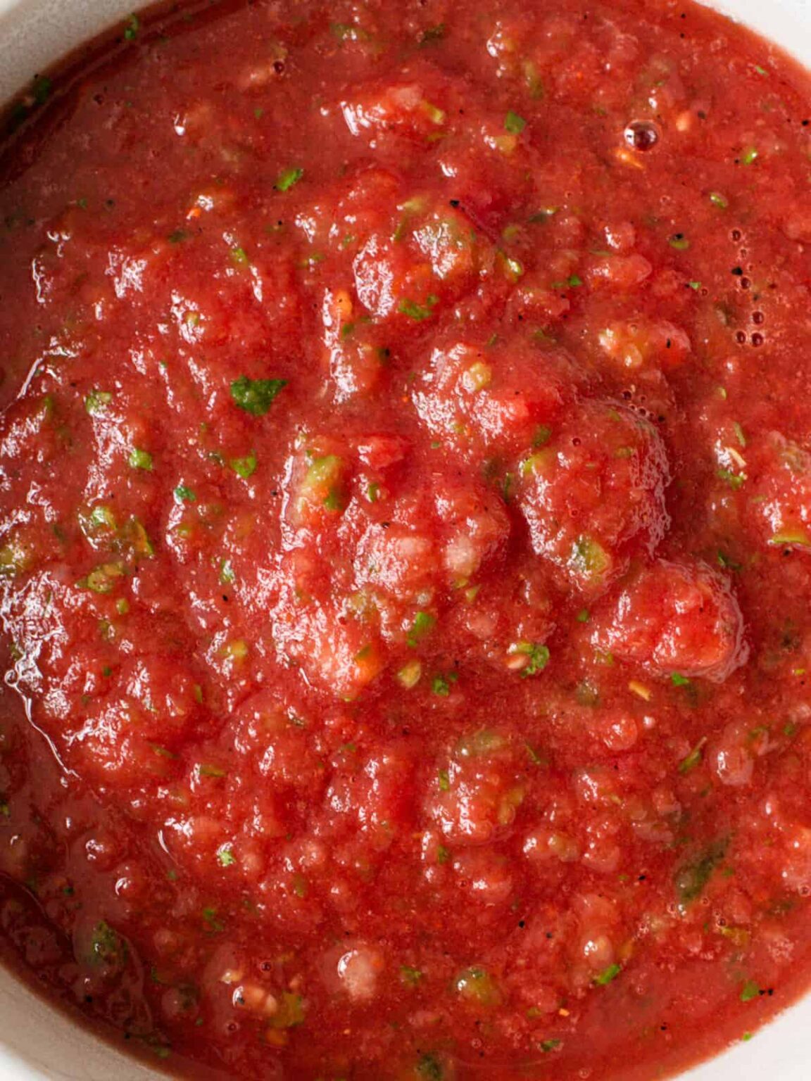 Easy Homemade Salsa With Canned Tomatoes